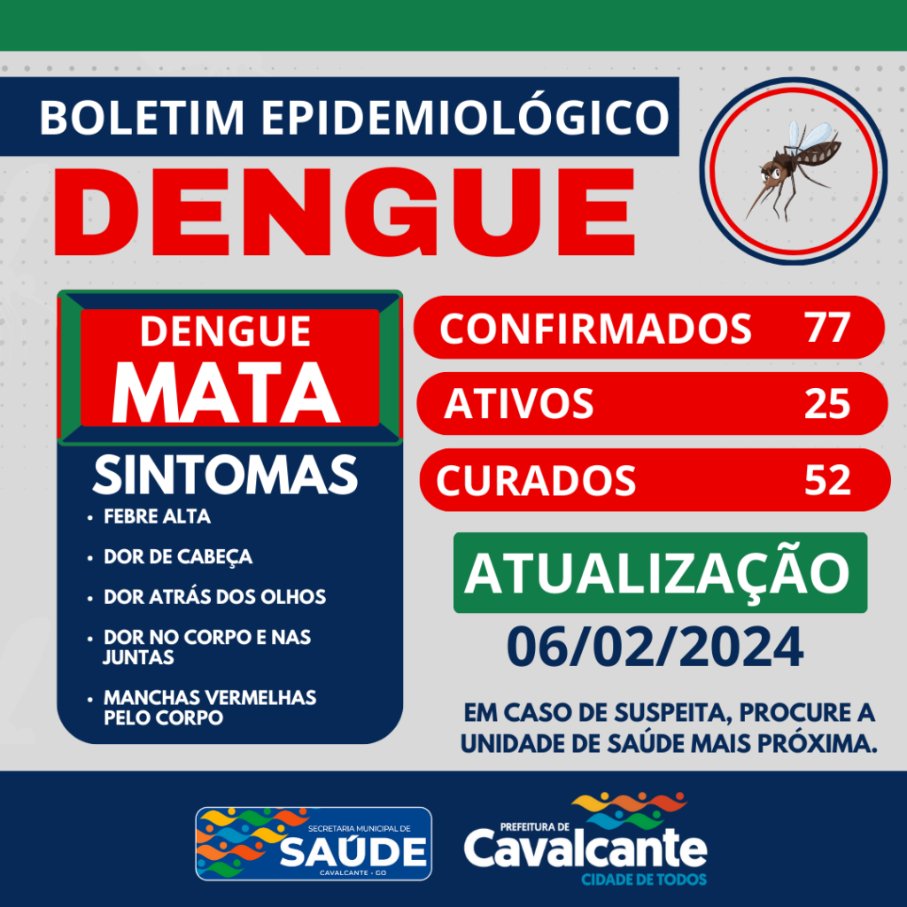 Alerta DENGUE.🆘🆘 – Prefeitura Municipal de Cavalcante